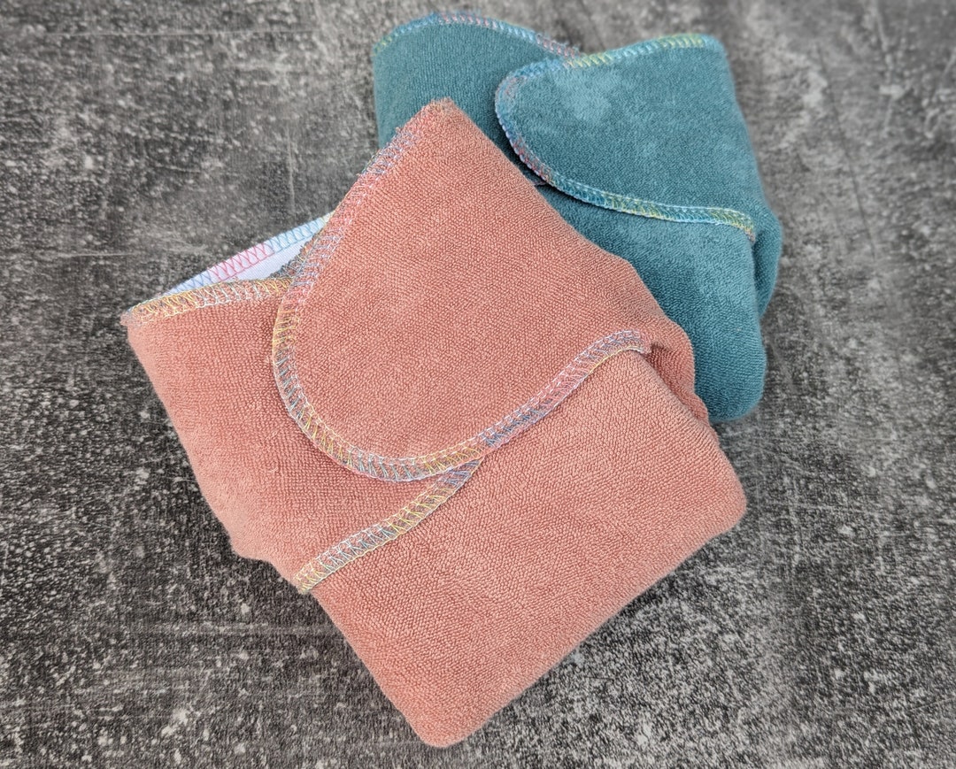 Newborn Preflat Trifold Cloth Diaper American Milled 100% Organic ...