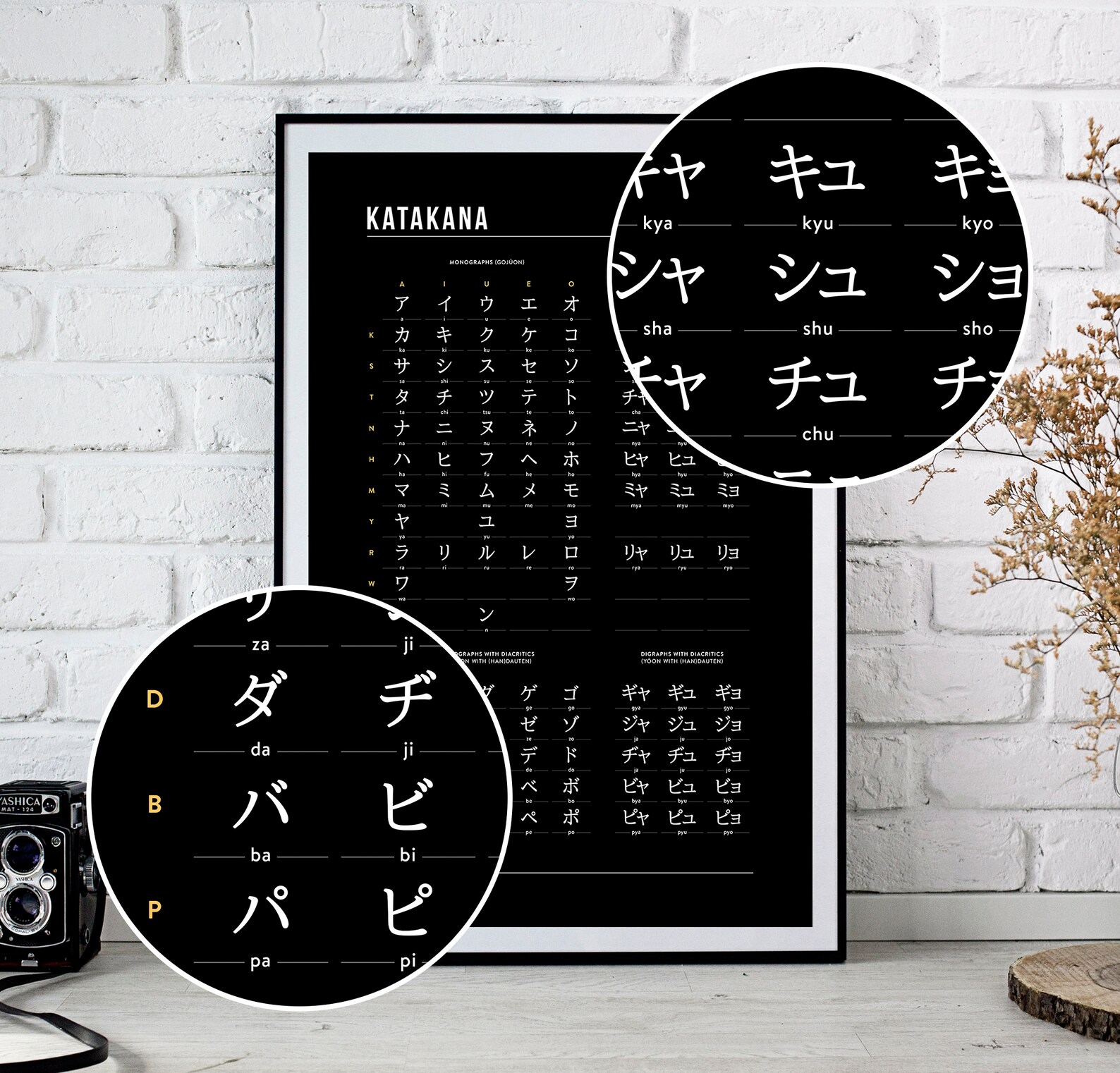 Katakana Chart Printable, Katakana Japanese Characters, Japanese ...