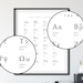Greek Alphabet Poster, Greek Alphabet Print, Alphabet Poster, Alphabet ...