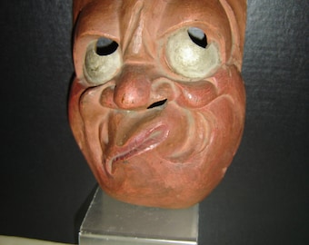 Carved wood mask | Etsy