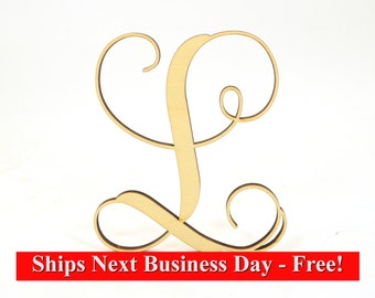 Monogram letter l | Etsy