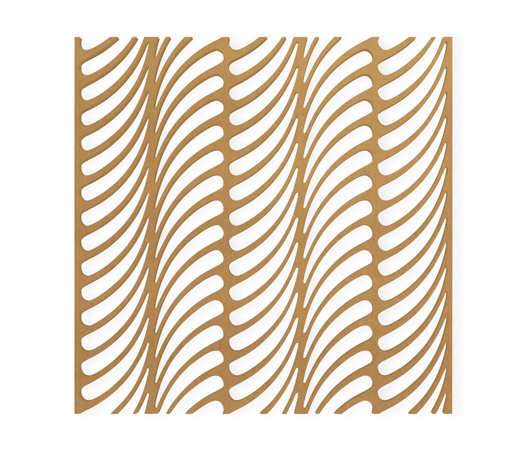 Wave Pattern Background - Cut Out, Wall Art, Wall Panel, Home Decor ...