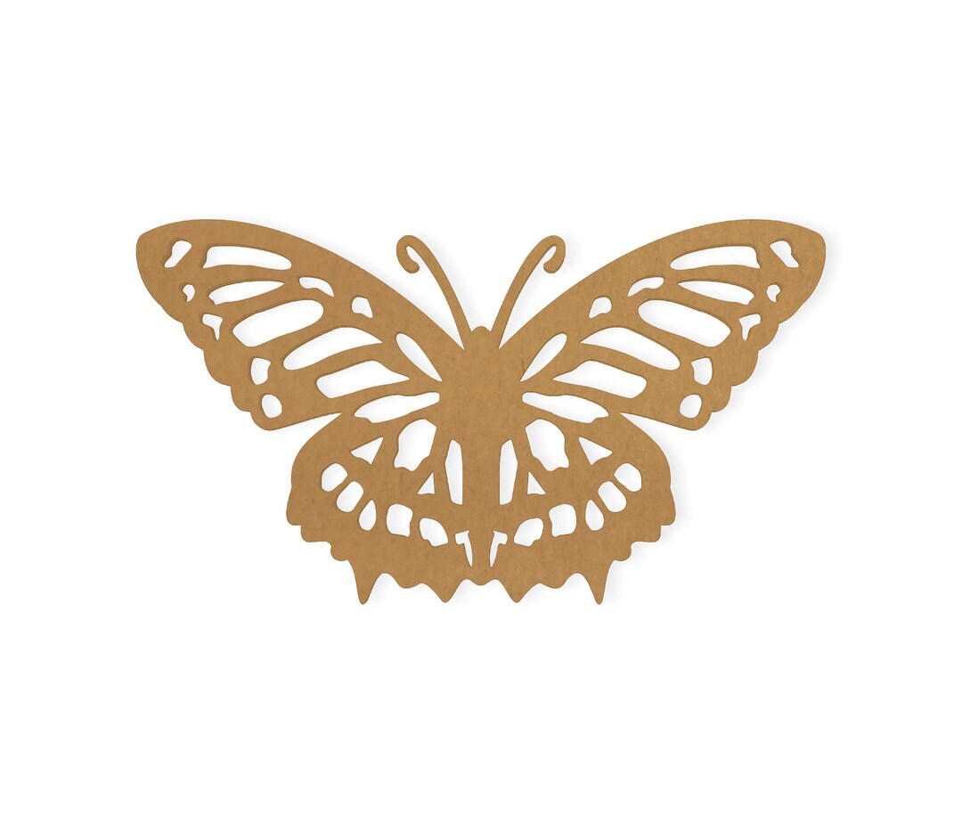 Butterfly Wall Art Cutout: Cardboard, DIY Paintable Decor - Etsy