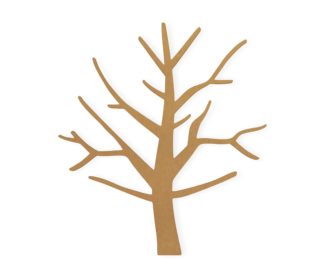 Cardboard Tree Cutout: DIY Wall Decor - Multiple Sizes Available - Etsy
