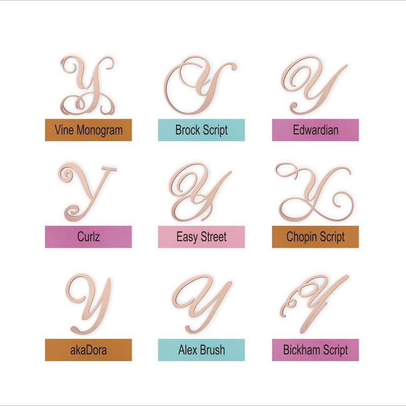 Wooden Letter Y - Etsy