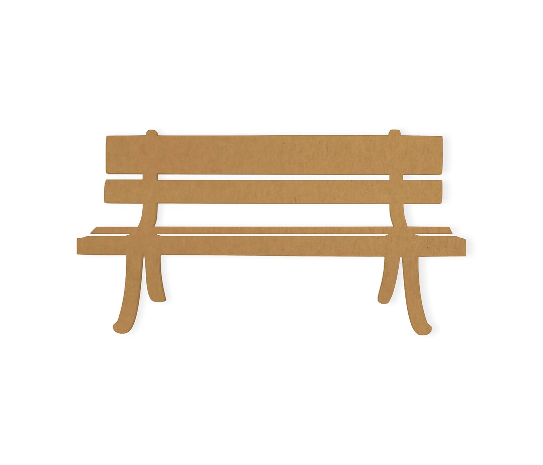 Bench Cut Out- Bench Wall Art, Wall Decor, Home Decor, Wall Hanging ...
