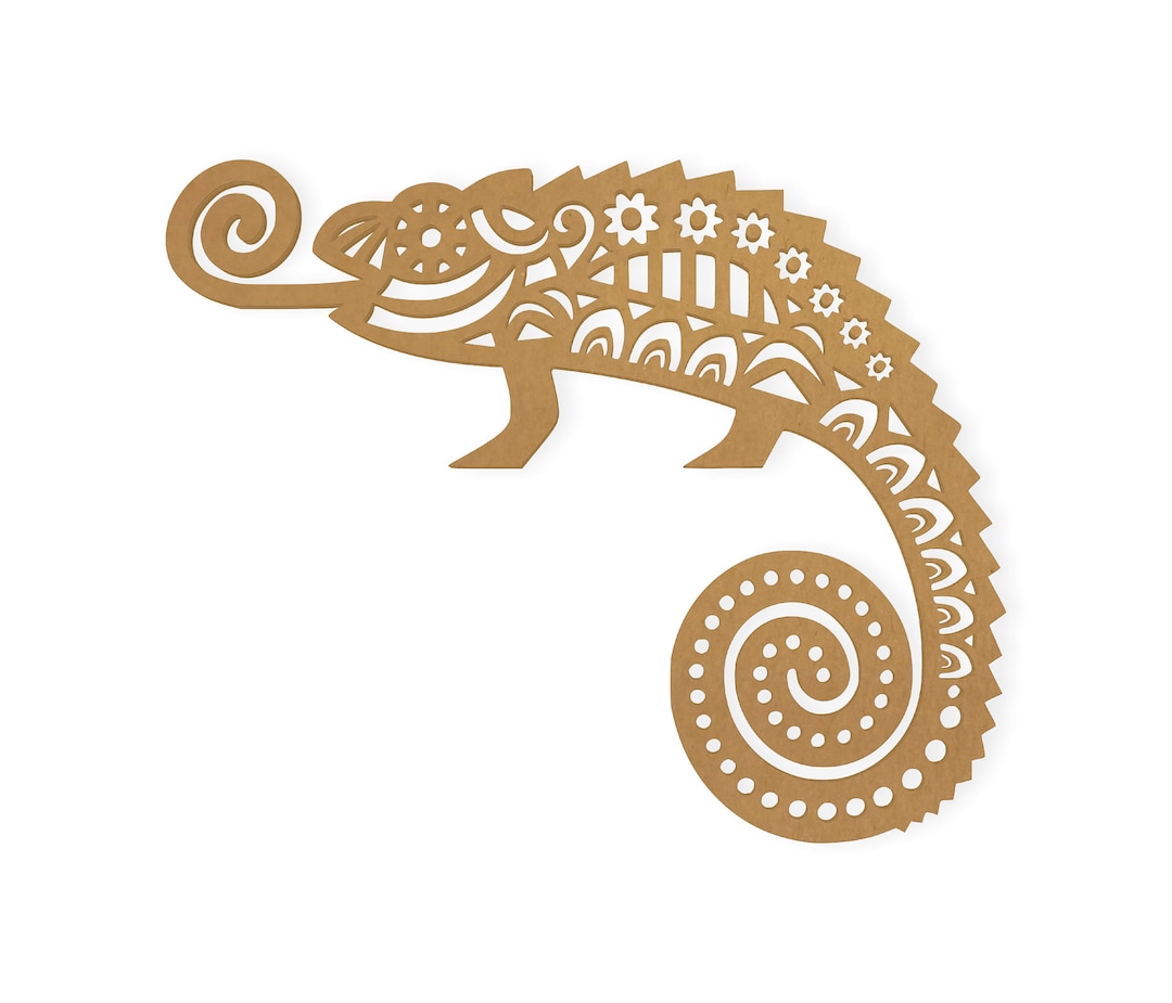 Tribal Gecko, Cut Out, Wall Art, Home Decor, Wall Hanging, Cut From ...