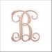 Vine Monogram Letter b Home Decor, Great Gift, Door Hanger or Even for ...