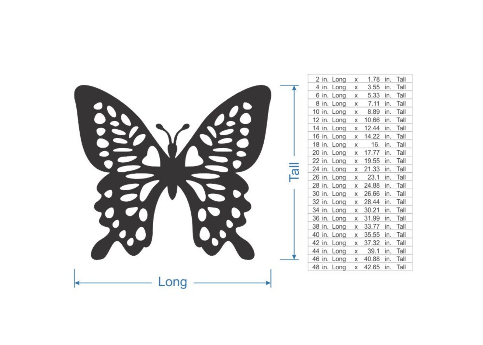 Butterfly Nursery Decor: Cardboard Cutout Wall Art (multiple Sizes) - Etsy