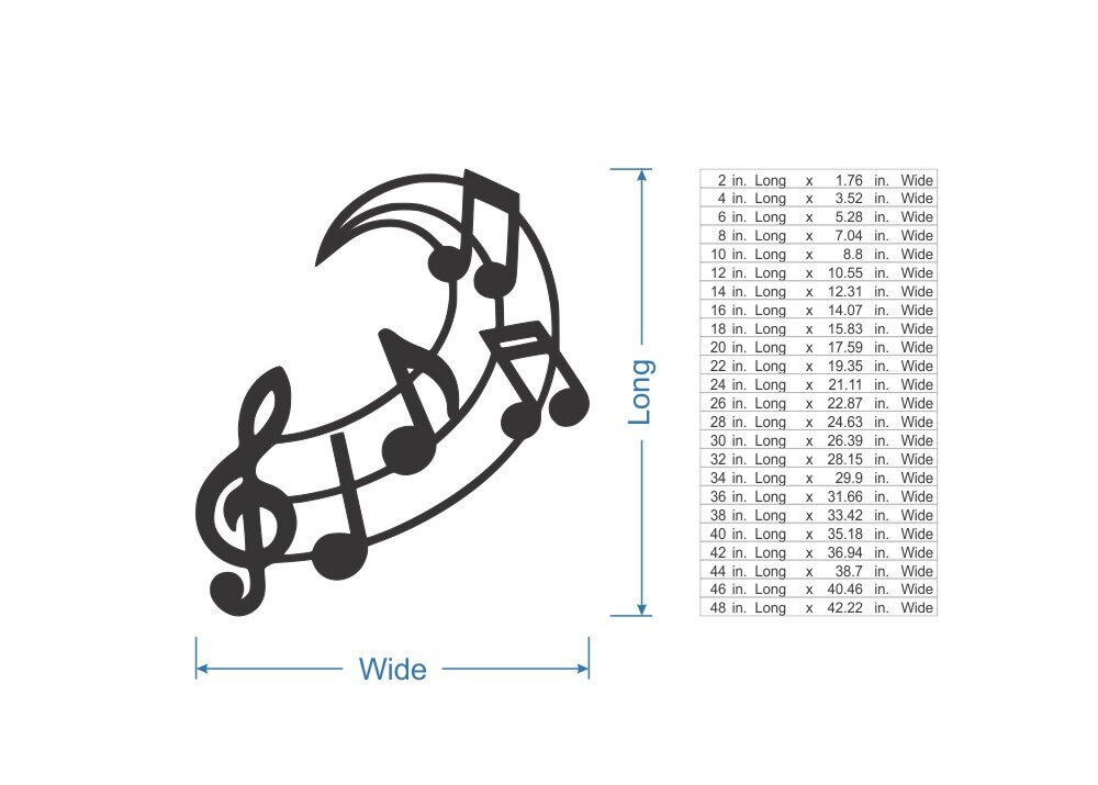 Music Decor Cut Out Wall Art Home Decor Wall Hanging Cut - Etsy