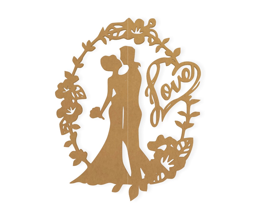 Just Married, Cut Out, Wall Art, Home Decor, Wall Hanging, Cut From ...