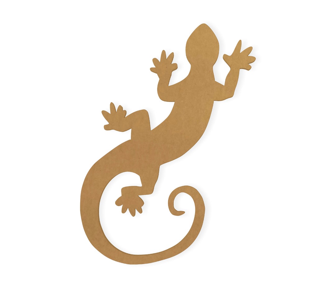 Gecko - Gecko Cut Out, Wall Art, Home Decor, Wall Hanging, Cut From ...