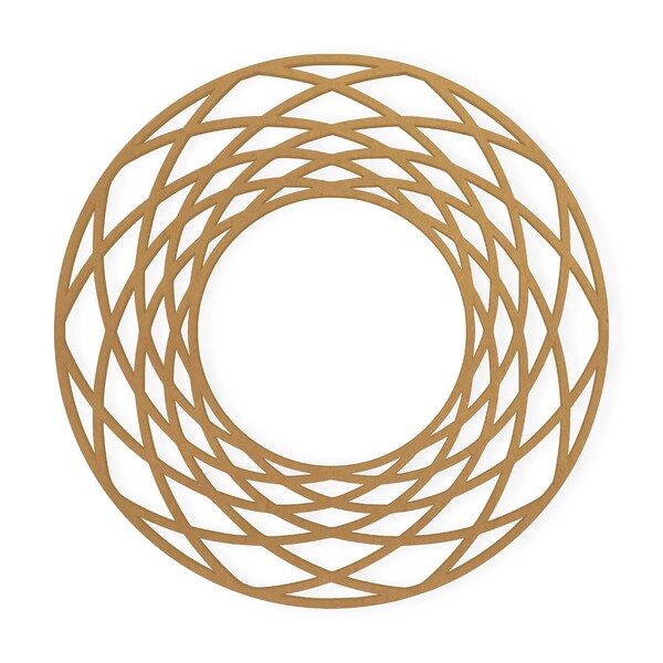 Wooden Circle Frame - Etsy