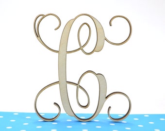 Vine Monogram Letter B Home Decor Great Gift | Etsy