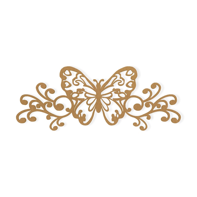 Butterfly Scroll - Etsy
