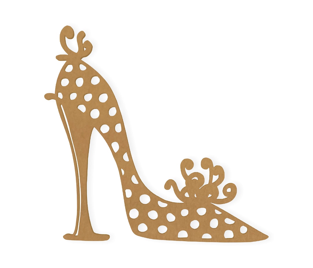 Stiletto Shoe Cutout Wall Art (cardboard, 5 to 42 Inches) - Etsy