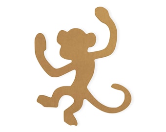 Monkey Cut Out | Etsy
