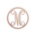 Wooden Monogram Letter m Large or Small - Etsy