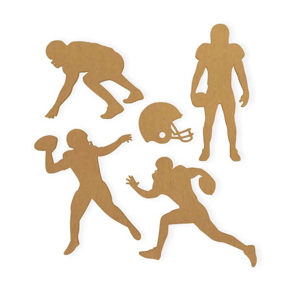 Football Cardboard Cutouts - Etsy