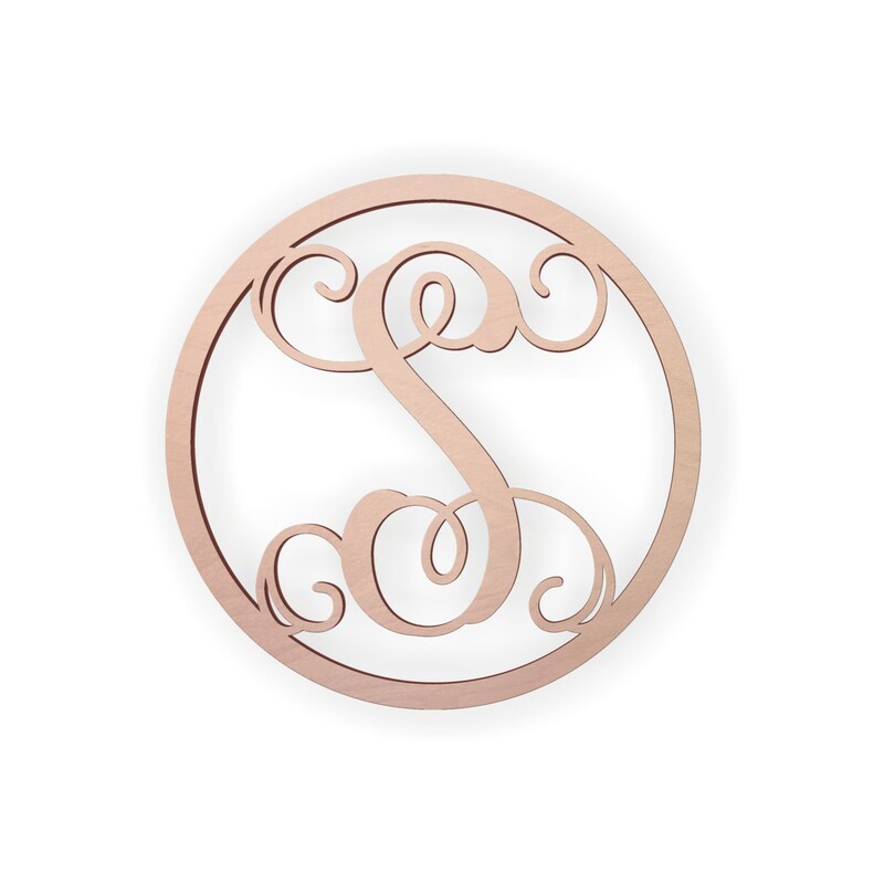Monogram Letter S - Etsy