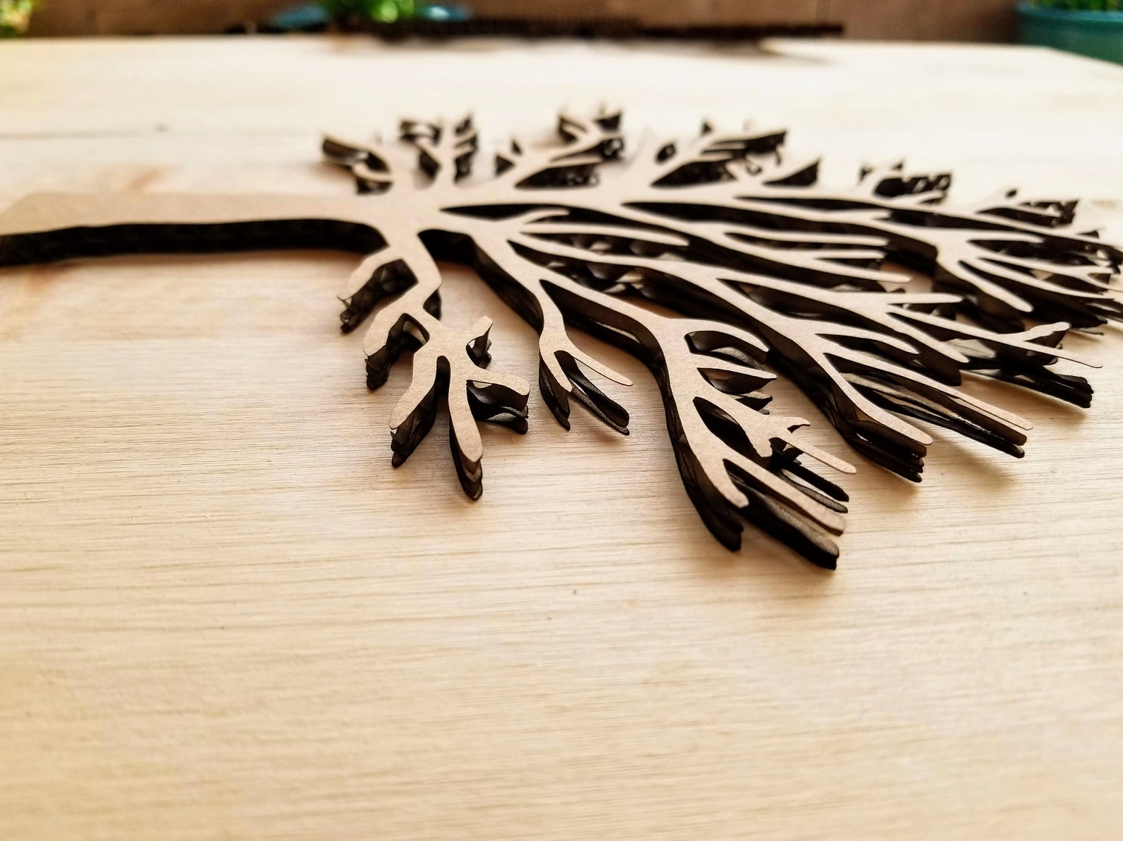 DIY Cardboard Tree Cutout, Unpainted (5 to 42 Inches Tall) - Etsy