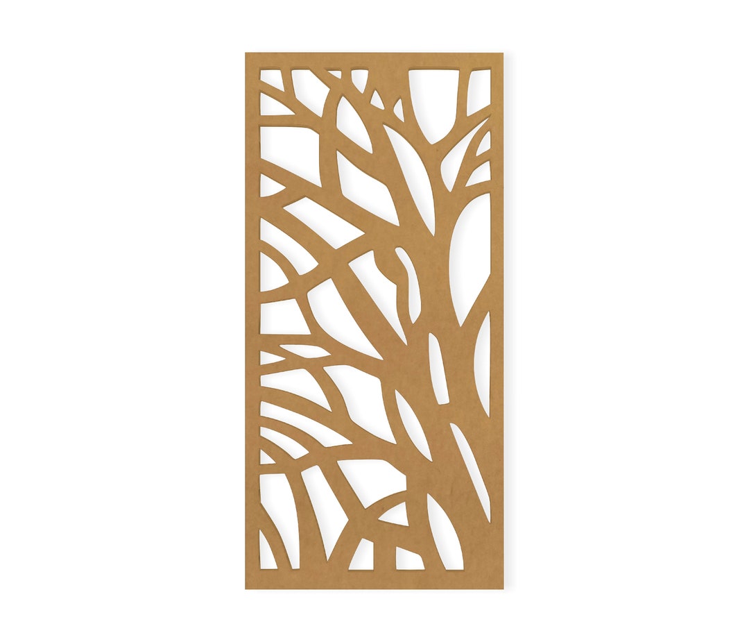 Tree Branch Lace Panel, Cut Out, Wall Art, Home Decor, Wall Hanging ...