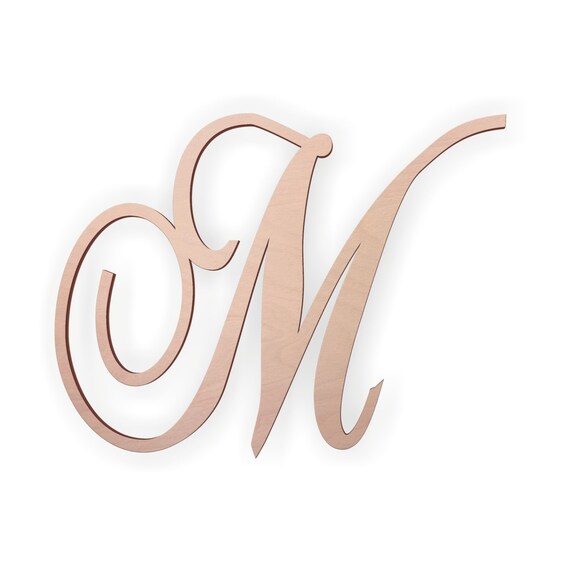 Cursive M Monogram