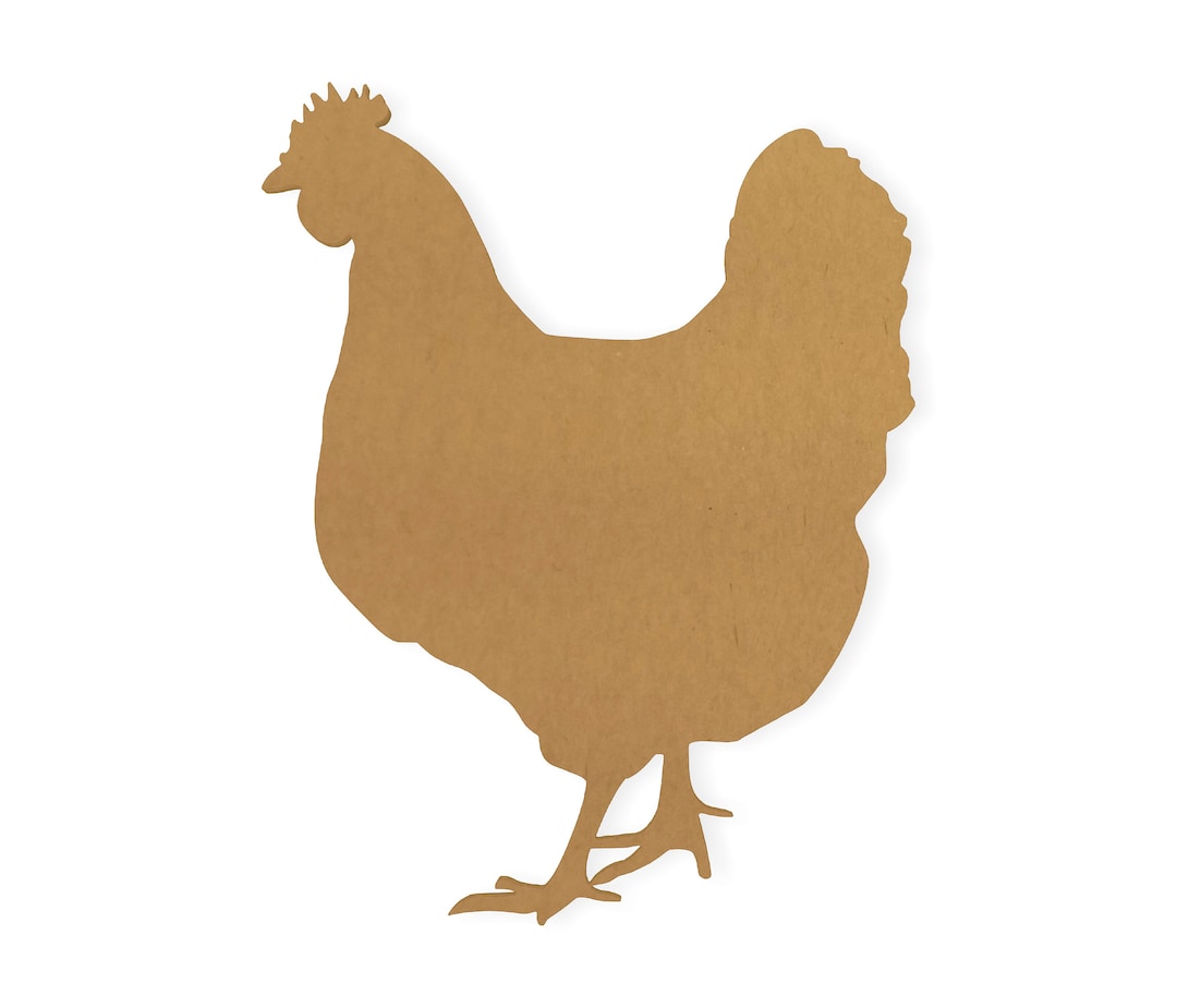 Hen Wall Hanging: Cardboard Cutout - Multiple Sizes Available - Etsy