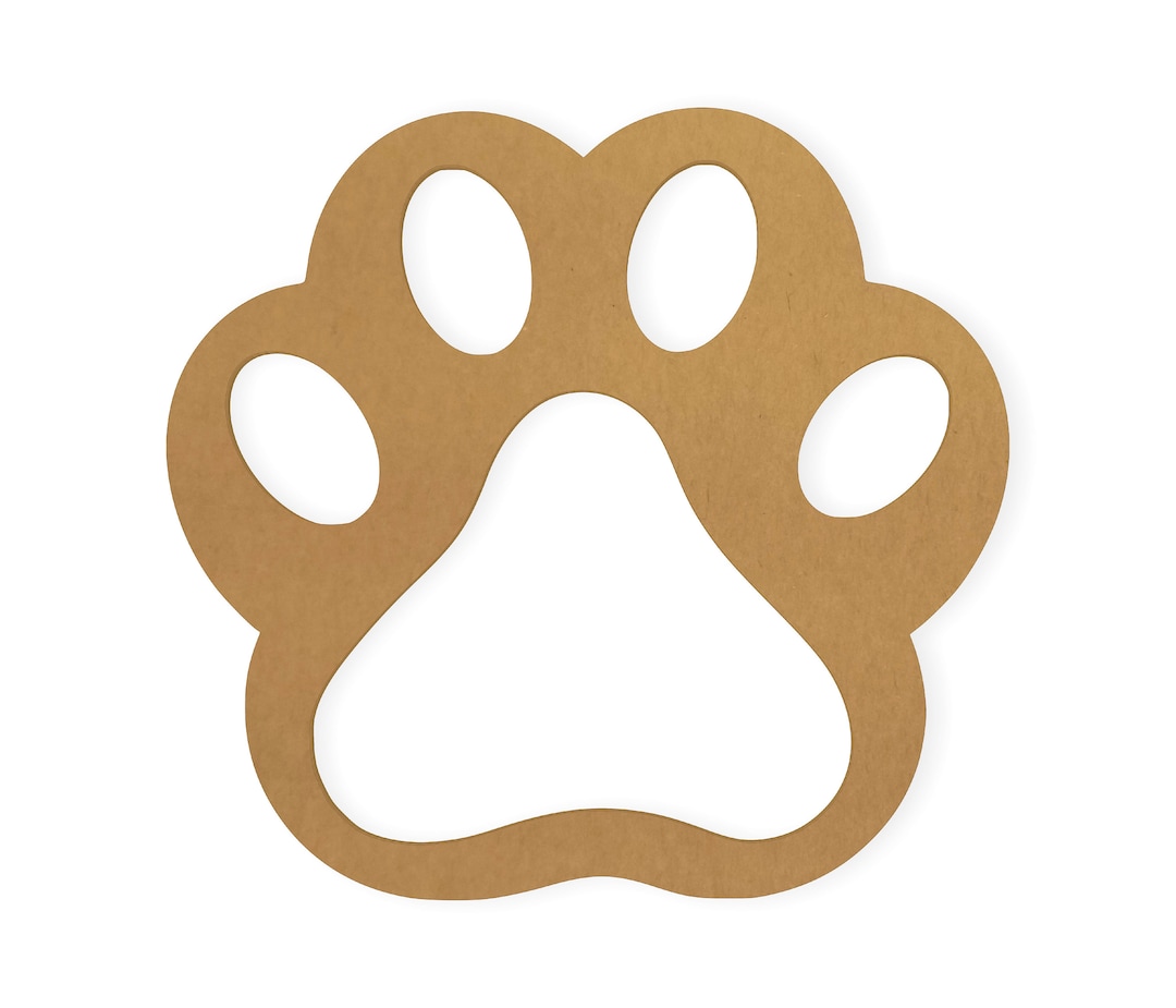 Puppy Paw, Cut Out, Wall Art, Home Decor, Wall Hanging, Cut From ...