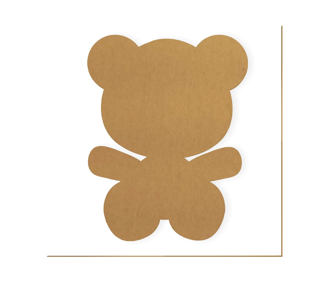 Teddy Bear Cut Out, Animal Cut Out, Wall Decor, Wall Art, Home Decor ...