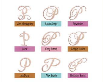 Letter P Cake Topper | Etsy