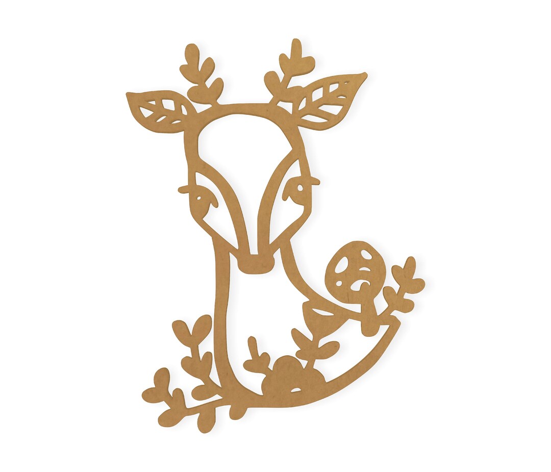 Buy Christmas Reindeer Decoration: Cardboard Wall Hanging (multiple ...