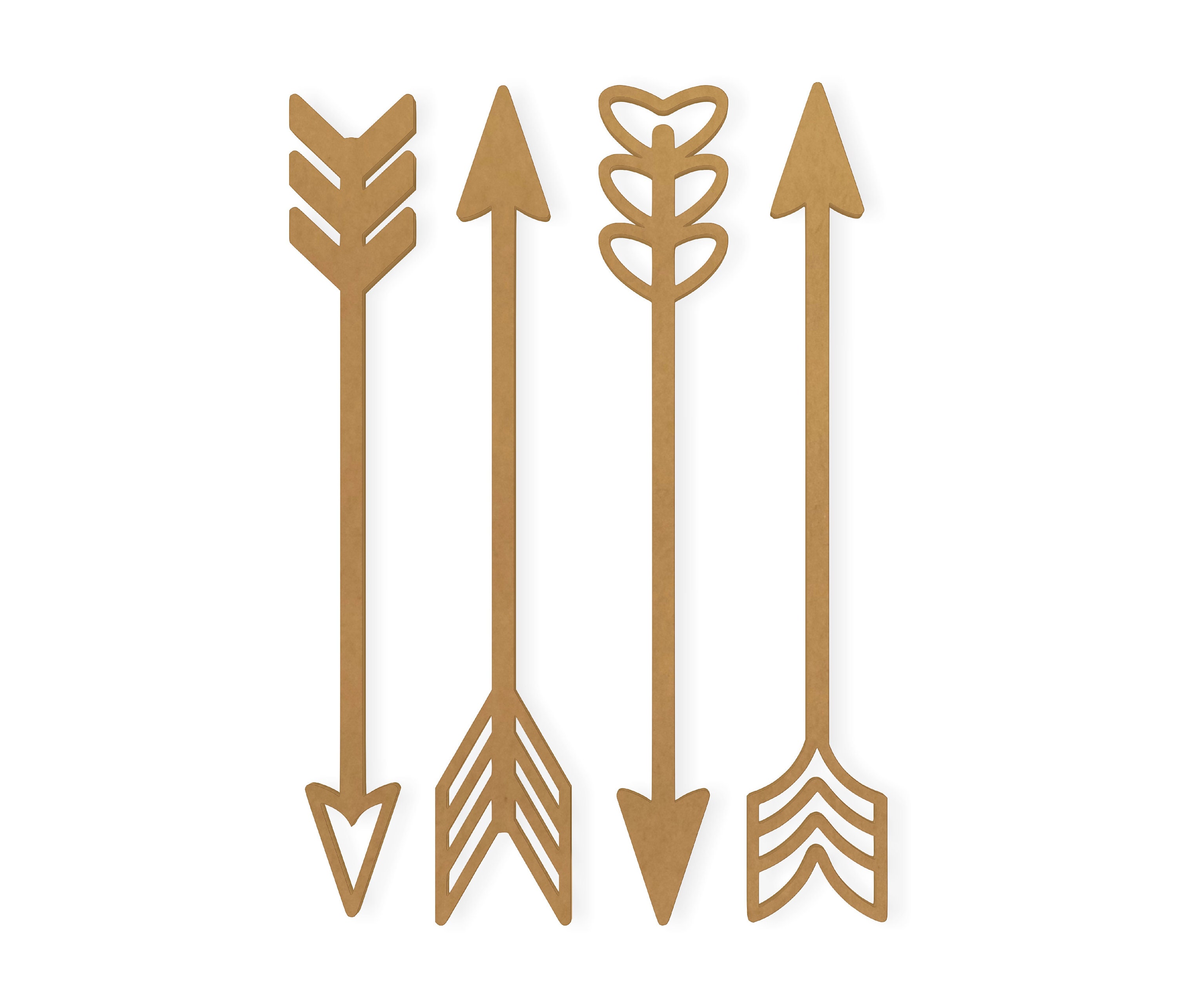 Arrow Wall Hanging: Cardboard Cutouts for Wedding or Valentine’s (4-42 ...
