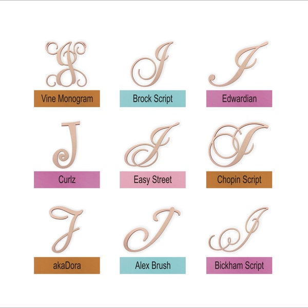 Letter J Cake Topper - Etsy