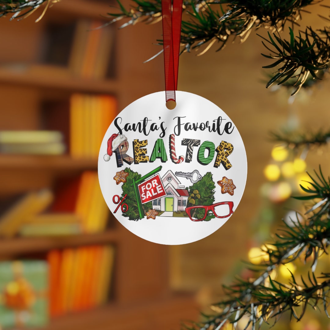 Realtor Christmas Gift Real Estate Agent Christmas Ornament - Etsy