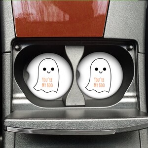 You're My Boo Car Coaster Halloween Car Accessory My Boo Gift Spooky ...