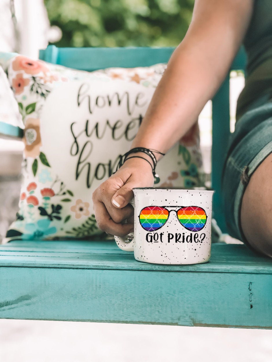 Lgbtq Pride Coffee Mug Pride Mug Pride Coffee Mug T Etsy