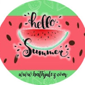 Hello Summer watermelon Lemonade Bath Bomb - Etsy