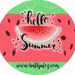 Hello Summer watermelon Lemonade Bath Bomb - Etsy