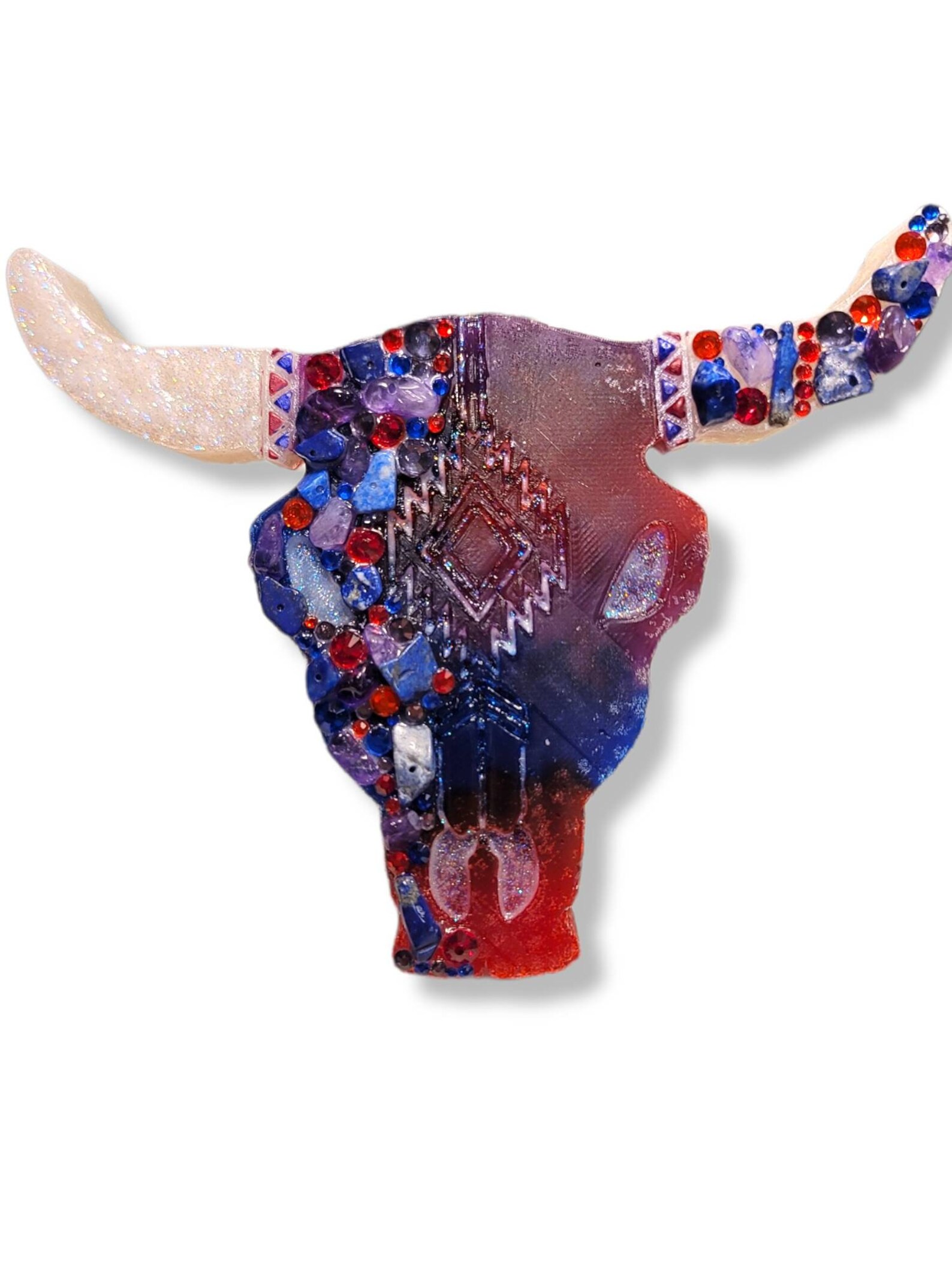 Aztec Bull Steer Skull Car Freshie Air Freshener - Etsy