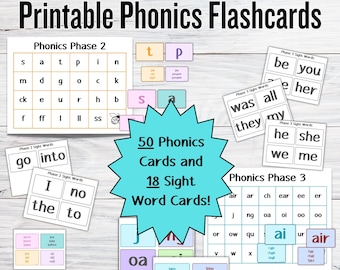 Long 'a' Flash Cards, Phonics, Classroom Printable Resources ...