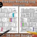 Cowboy Reading Log, Western Reading Tracker, Printable Coloring ...