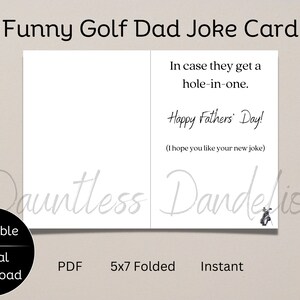 Printable Funny Father's Day Card - Etsy