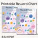 Reward Chart, Kids Bubble Chart, Colorful Printable Reward Chart - Etsy