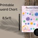 Bubble Reward Chart, Kids Reward Chart, Printable Goal Setting Chart - Etsy