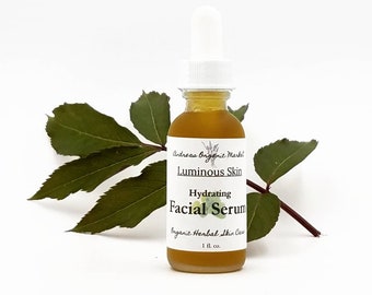 Organic Anti Aging Day Serum Fine Line Serum Herb and | Etsy