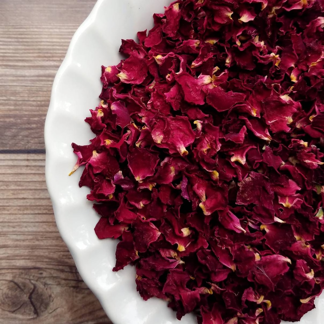 Organic Dried Red Rose Petals for Facial Steams or Bath Tea | Etsy