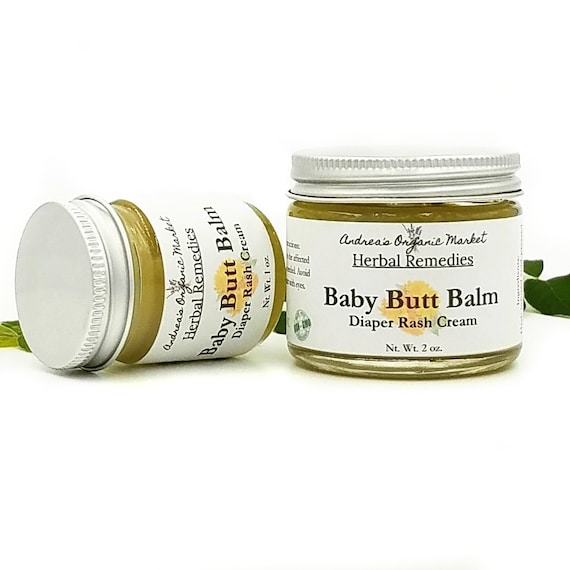 Organic Baby Butt Balm Natural Diaper Rash Salve for Babies Herbal Rash Cream for Infants Eco Friendly Baby Care in Recyclable Packaging Etsy UK