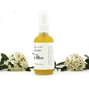 Organic Unscented Body Mist, Natural Vegan Moisturizing Spray in a ...