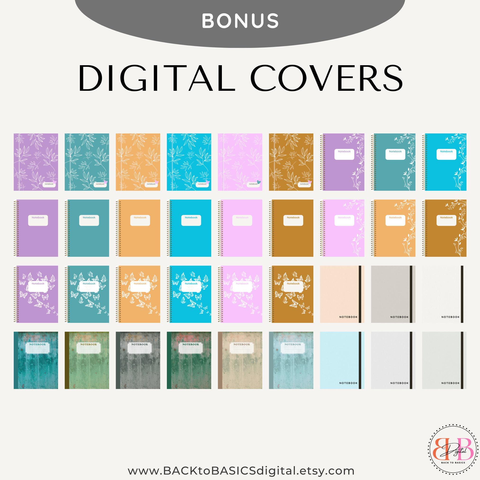 Digital Student Notebooks, Back to School, 60+ Pages, Subject Dividers ...